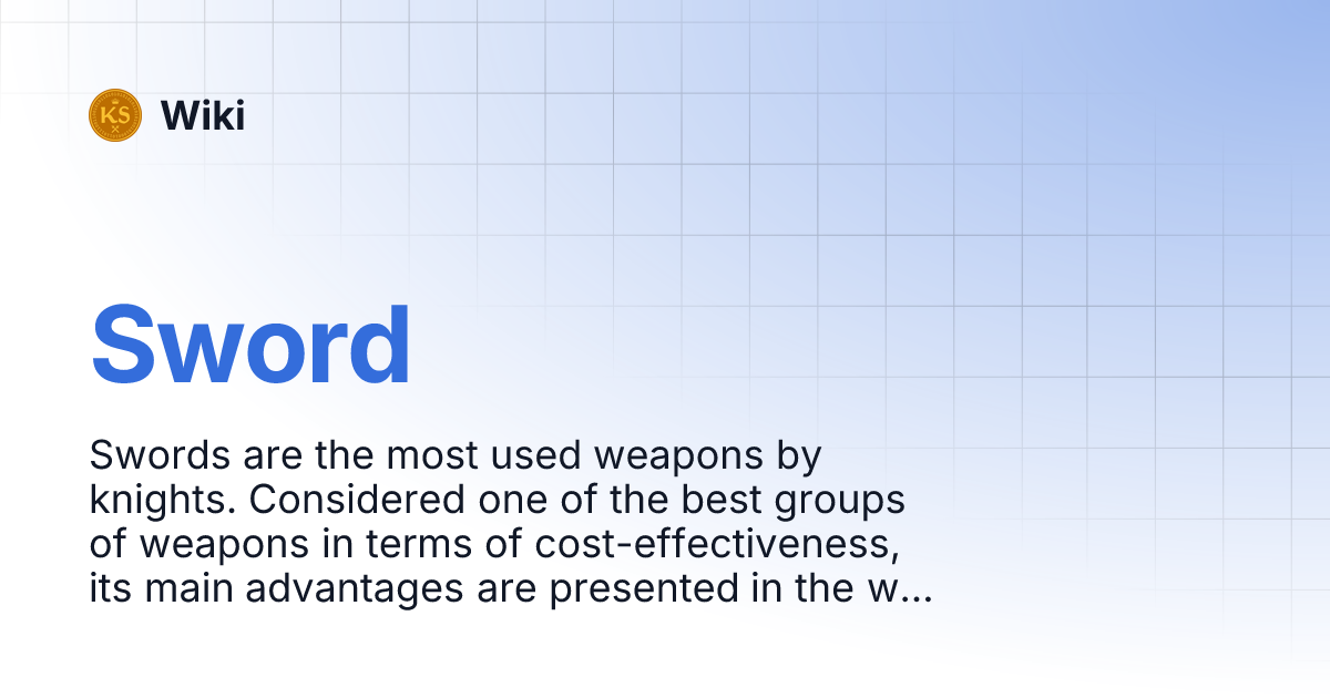 Sword | Wiki